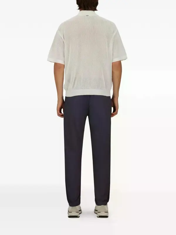 Herno Drawstring-waist Tapered Trousers