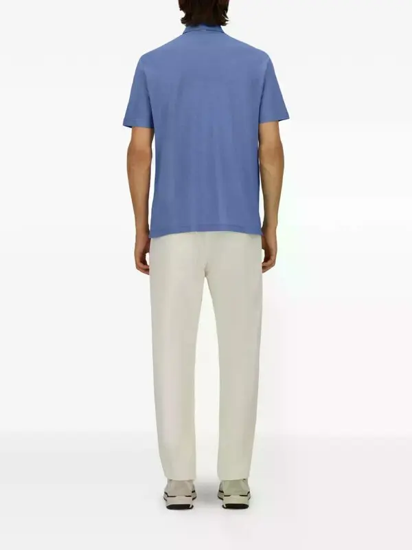 Herno Cotton Polo Shirt - Blue