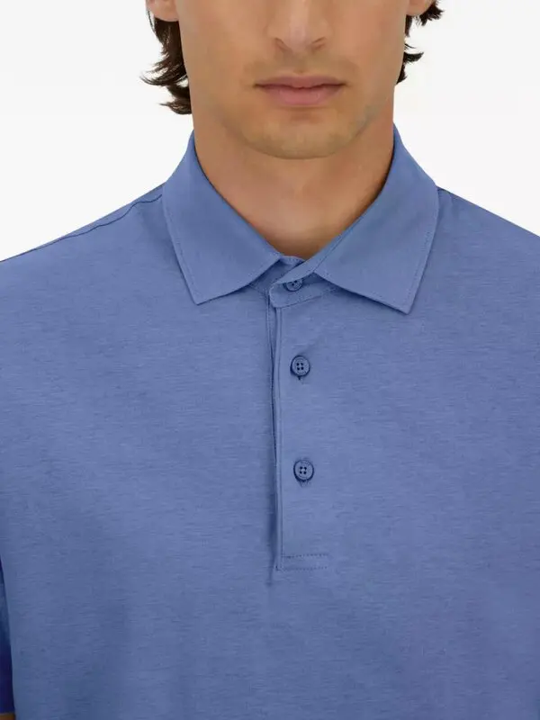 Herno Cotton Polo Shirt - Blue