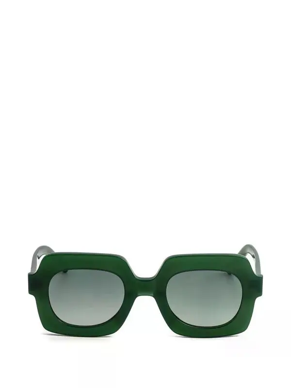 KALEOS Beaumier Oversized Sunglasses - Green