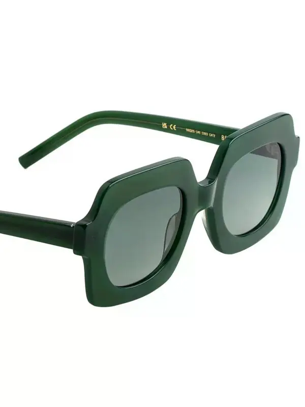KALEOS Beaumier Oversized Sunglasses - Green