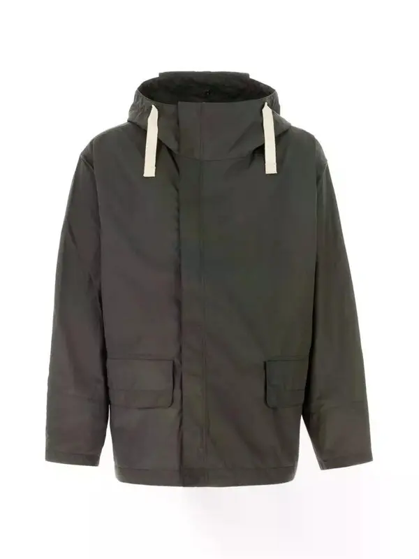 Nanamica Drawstring-hooded Flap-pocket Jacket