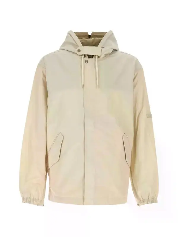 Nanamica Zip Hooded Jacket - Neutrals