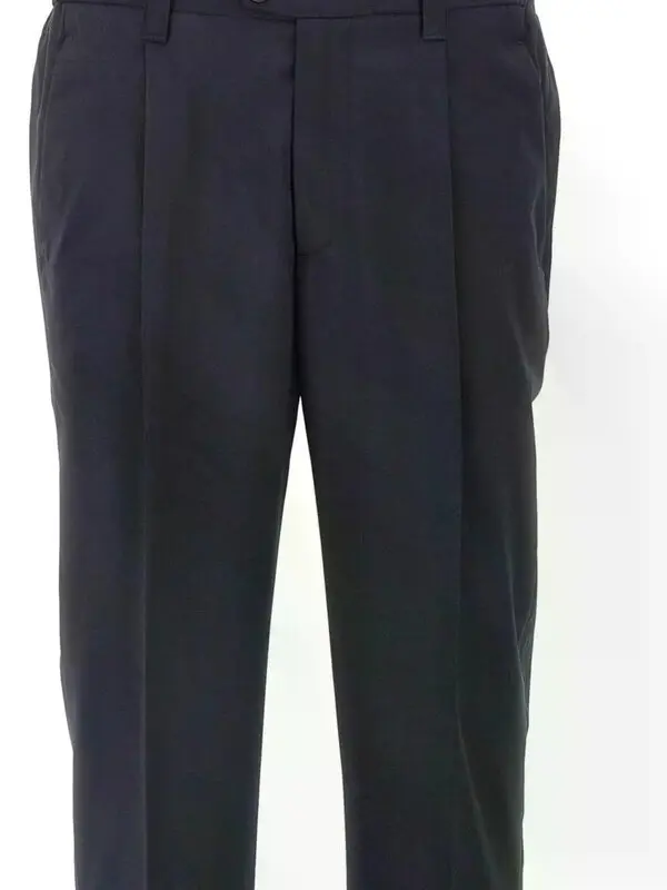 DEVORE INCIPIT Front-pleats Trousers - Blue