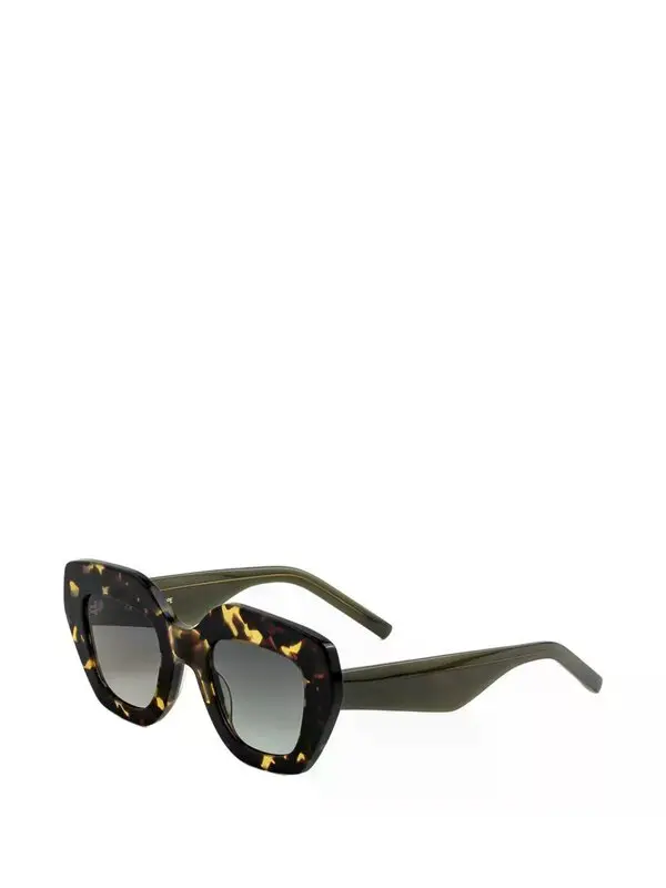 KALEOS Halsey Geometric Sunglasses - Brown