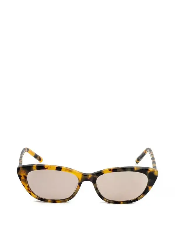 KALEOS Cobb Cat-eye-frame Sunglasses - Brown
