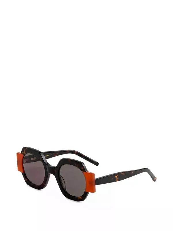 KALEOS Cabana Geometric Sunglasses - Brown