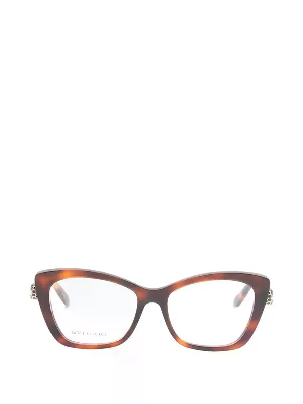 BVLGARI Cat-eye Glasses - Brown