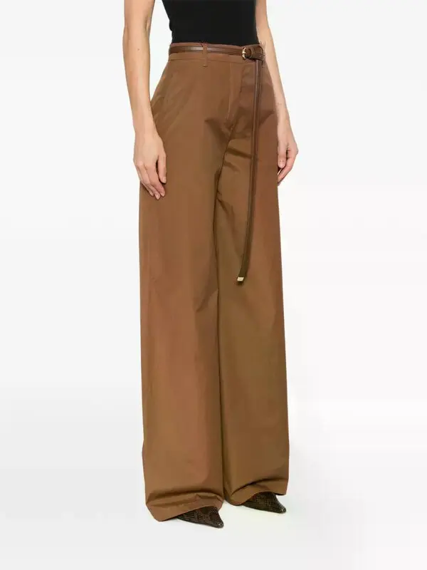 Max Mara Belt-loop Trousers - Brown