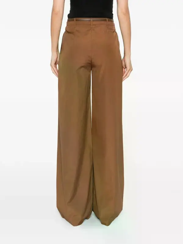 Max Mara Belt-loop Trousers - Brown