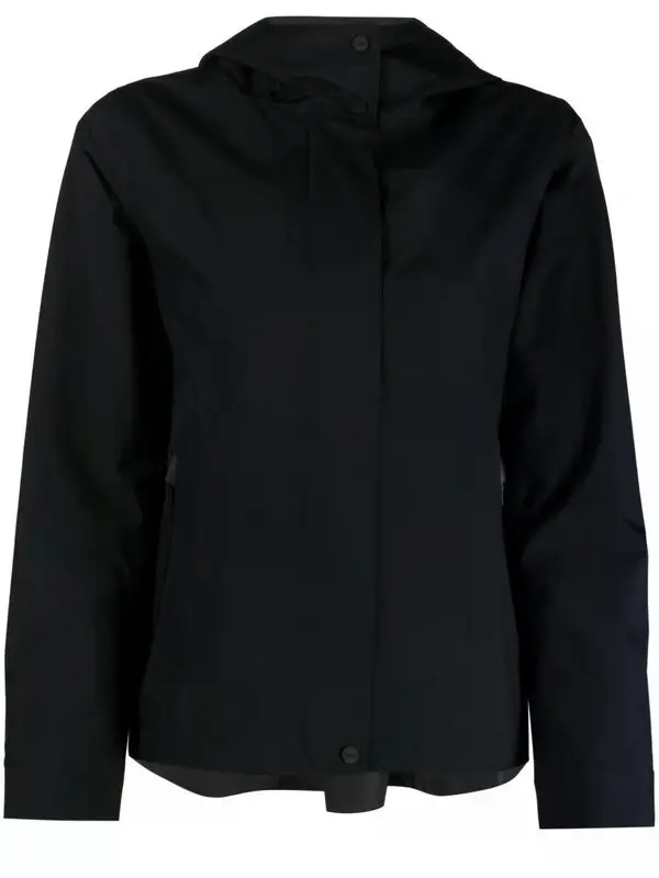 Herno Hooded Jacket With Zip Fastening