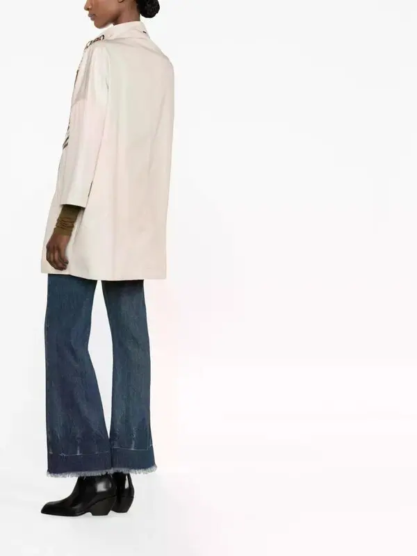 Herno Parka Coat With Scarf Detail