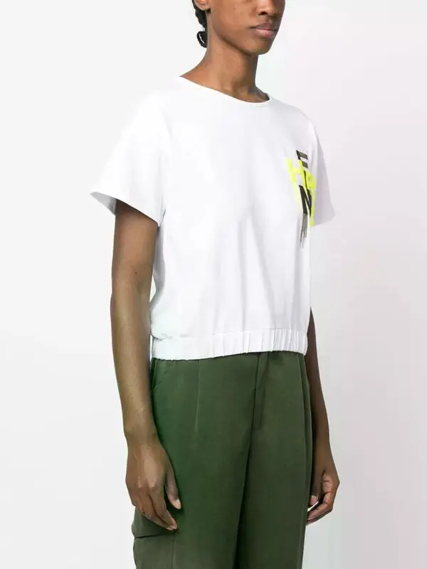 Herno Embroidered-logo T-shirt