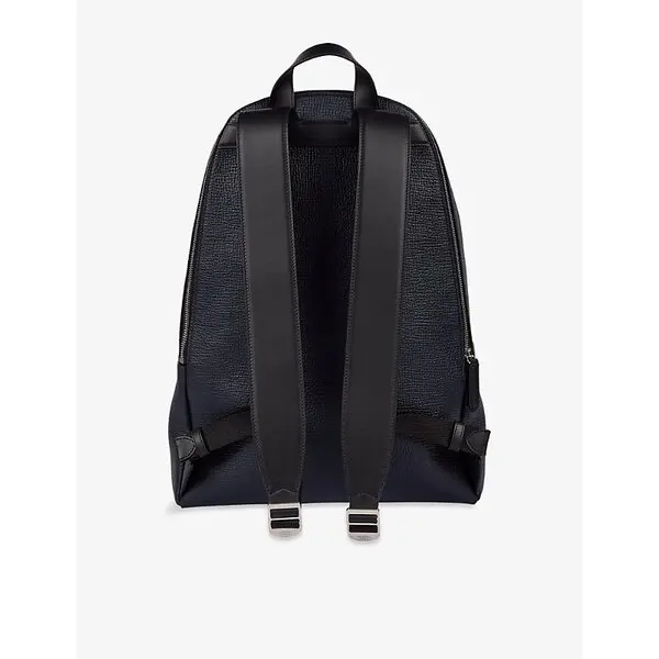 Smythson Ludlow Embossed Leather Backpack