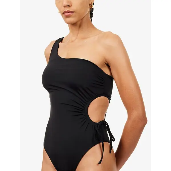 Max Mara Canarie Asymmetric Swimsuit
