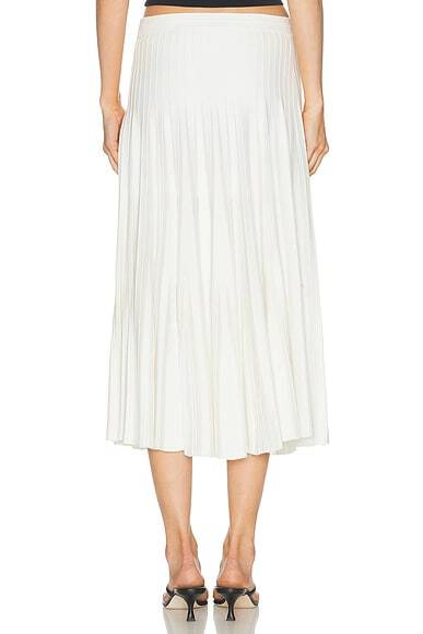 Simkhai Margoux Knit Midi Skirt - Ivory