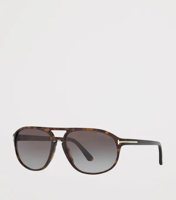 TOM FORD Jacob Aviator Sunglasses - Brown