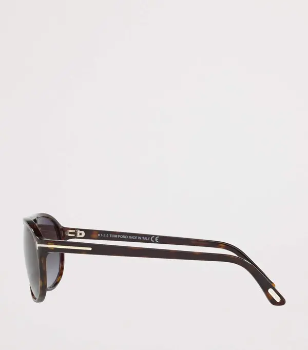 TOM FORD Jacob Aviator Sunglasses - Brown