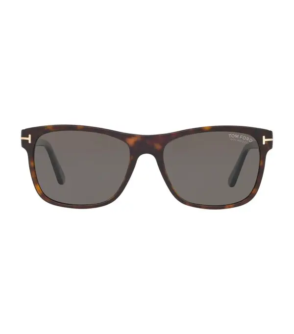 TOM FORD Giulio Rectangle Sunglasses - Brown