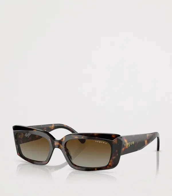 VOGUE Acetate Pillow Sunglasses - Brown