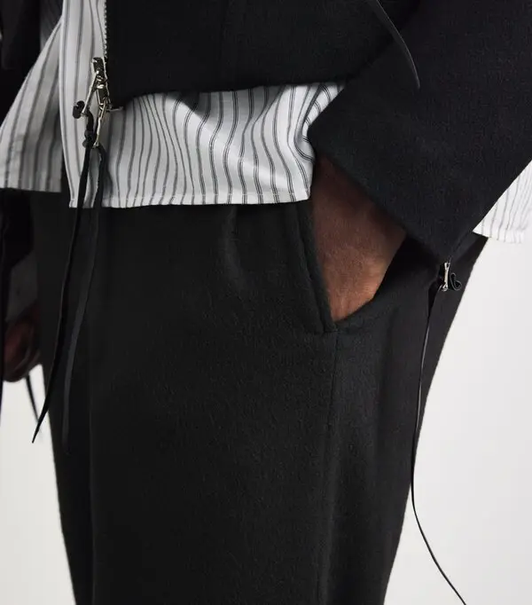 ALAN SCOTT Cashmere-blend Sweatpants