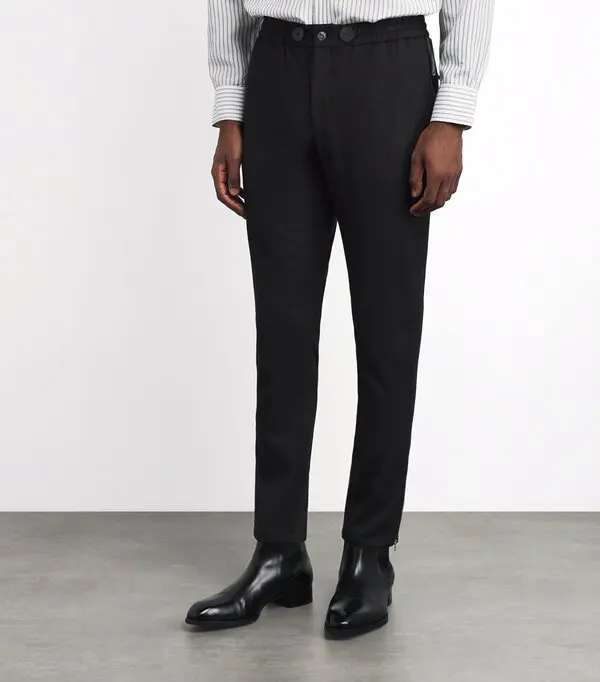 ALAN SCOTT Cashmere-blend Sweatpants