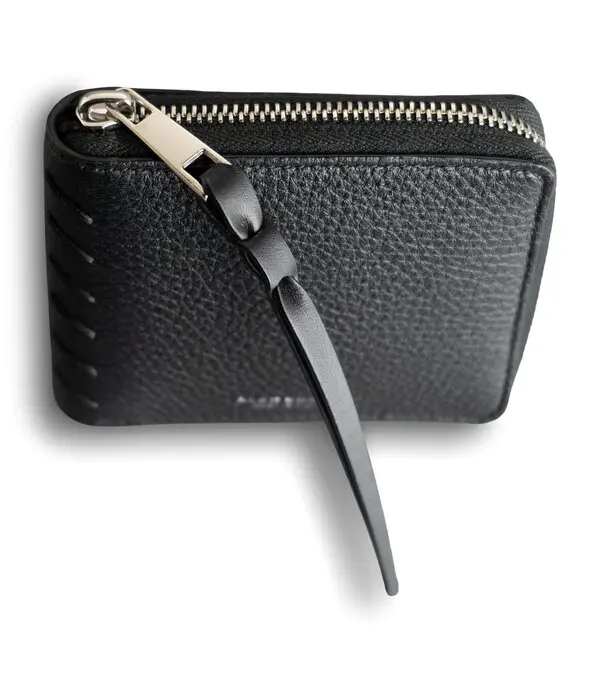 ALAN SCOTT Deerskin Wallet - Black