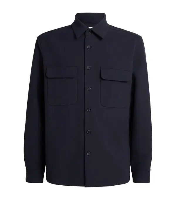 Sandro Straight-fit Shirt - Blue