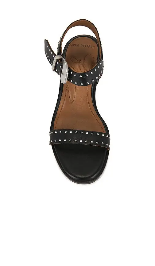 Free People Buckle Up Block Heel