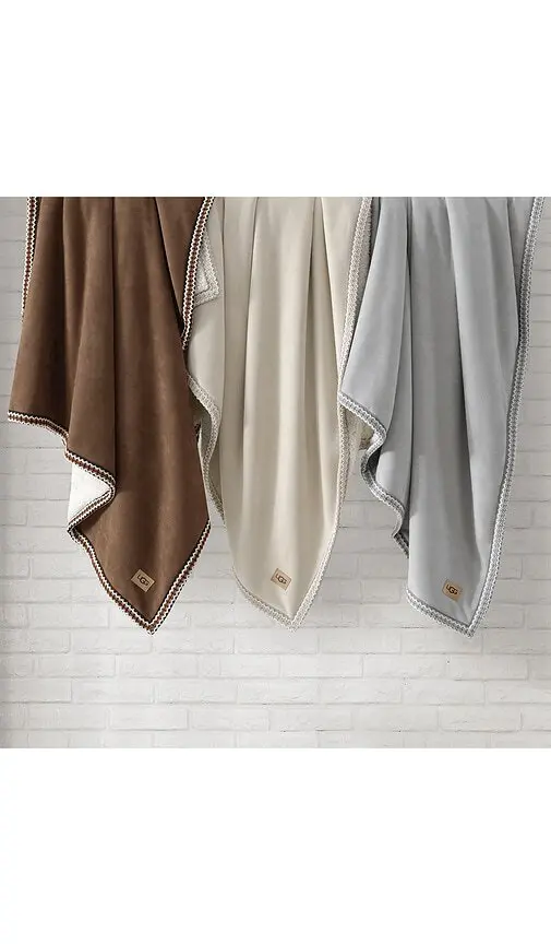 UGG HOME Kirkwood Uggbraid Throw Blanket