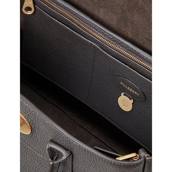 Mulberry Bayswater Heritage Leather Tote Bag - Ebony