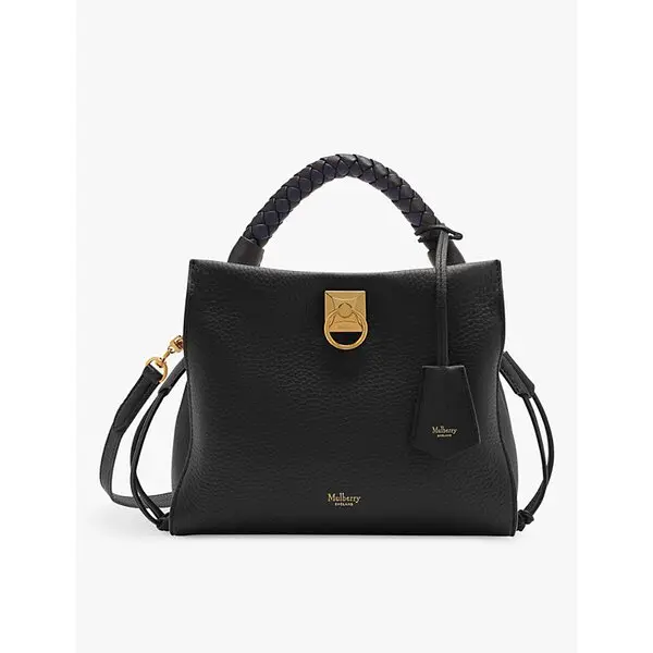 Mulberry Iris Small Leather Top-handle Bag - Black