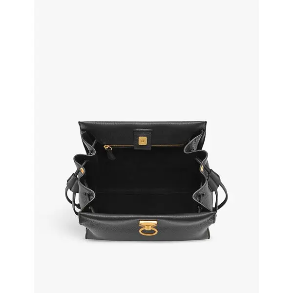Mulberry Iris Leather Top-handle Bag - Black