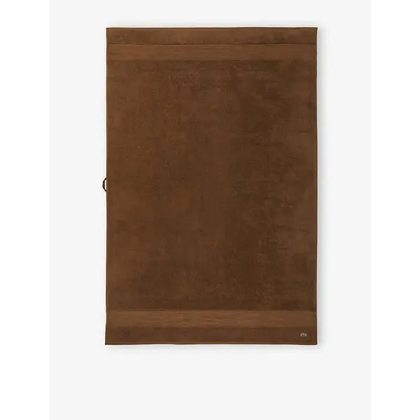 Lacoste L Lecroco Cotton Towel - Pecan