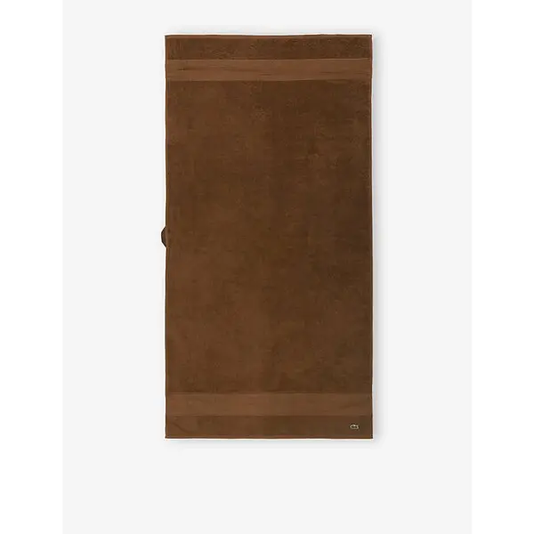 Lacoste L Lecroco Cotton Towel - Pecan