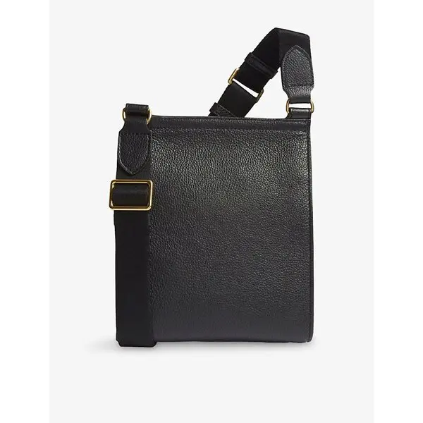 Mulberry Antony Small Grained-leather Messenger Bag - Black