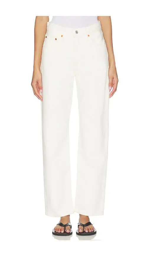 LEVI'S Easy Dad Denim Trousers - White