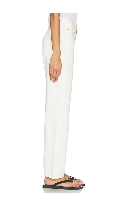 LEVI'S Easy Dad Denim Trousers - White