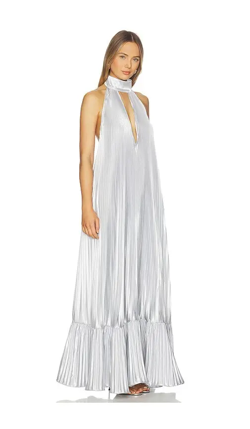L'IDEE Libertie Gown - Light Grey