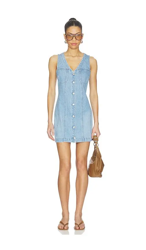PISTOLA Carmel Mini Dress - Blue