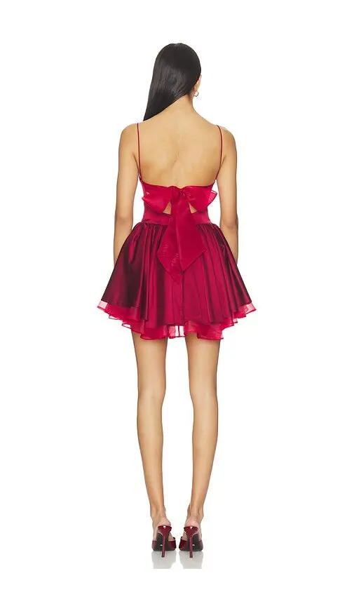 NANA JACQUELINE Veronica Backless Mini Dress