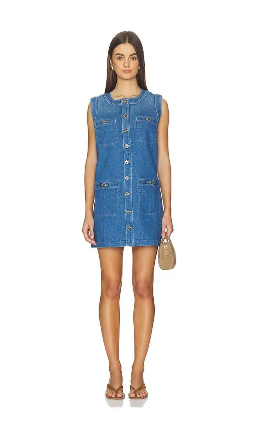 MOTHER The Stashed Picky Mini Dress
