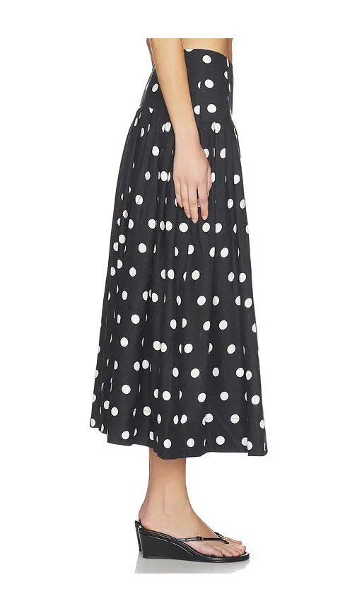 NICHOLAS Yasmin Polka Dot Skirt