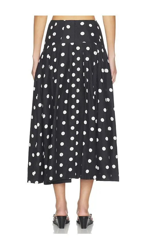 NICHOLAS Yasmin Polka Dot Skirt