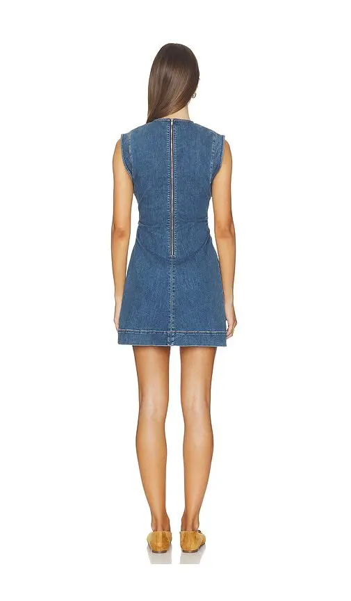Veronica Beard Imara Denim Mini Dress
