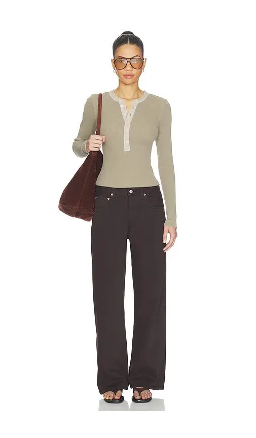 Citizens Of Humanity Drea Henley Top - Olive