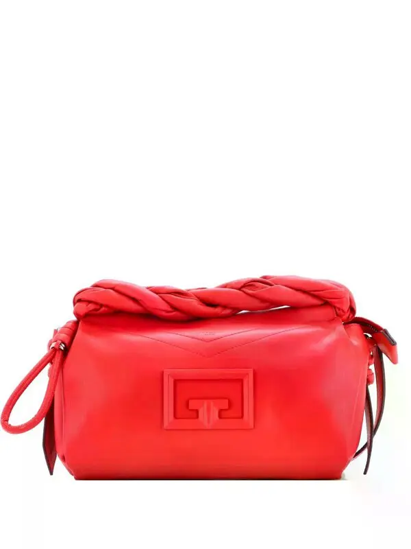 Givenchy Id93 Leather Medium Shoulder Bag - Red