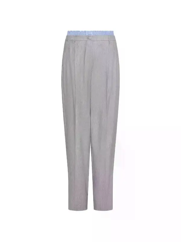 Marella Pleated Trousers - Grey