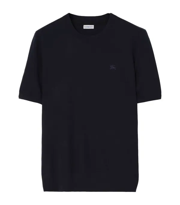 Burberry Cashmere T-shirt - Navy