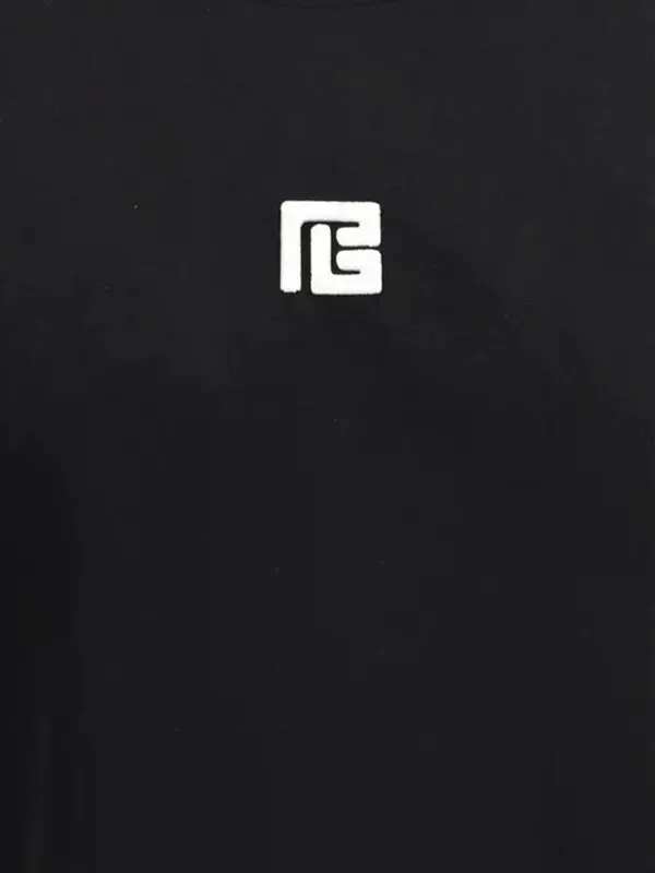 Balmain Short Sleeve T-shirt With Logo Detail